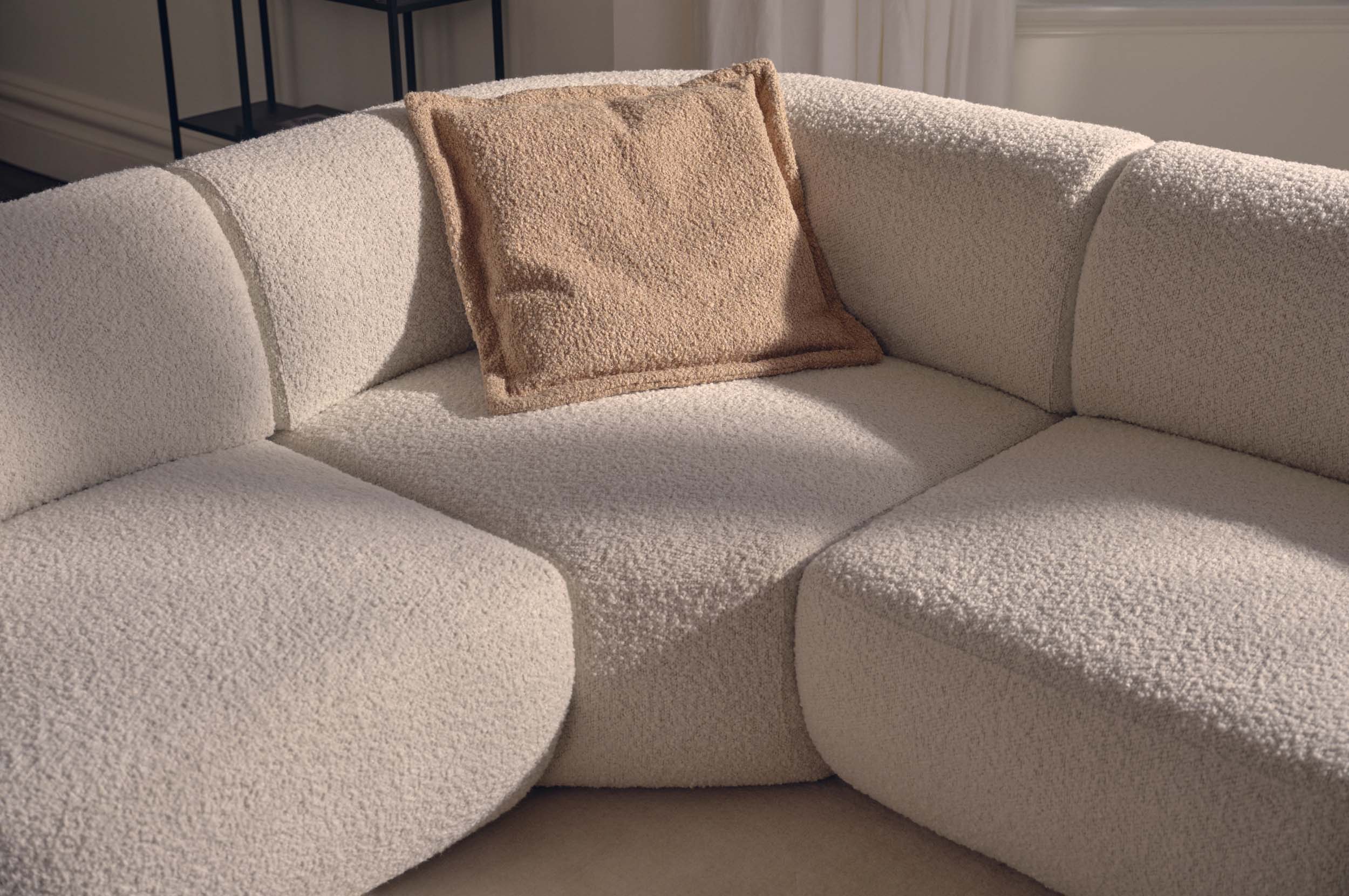 Aura Corner Modular Sofa with Right Chaise