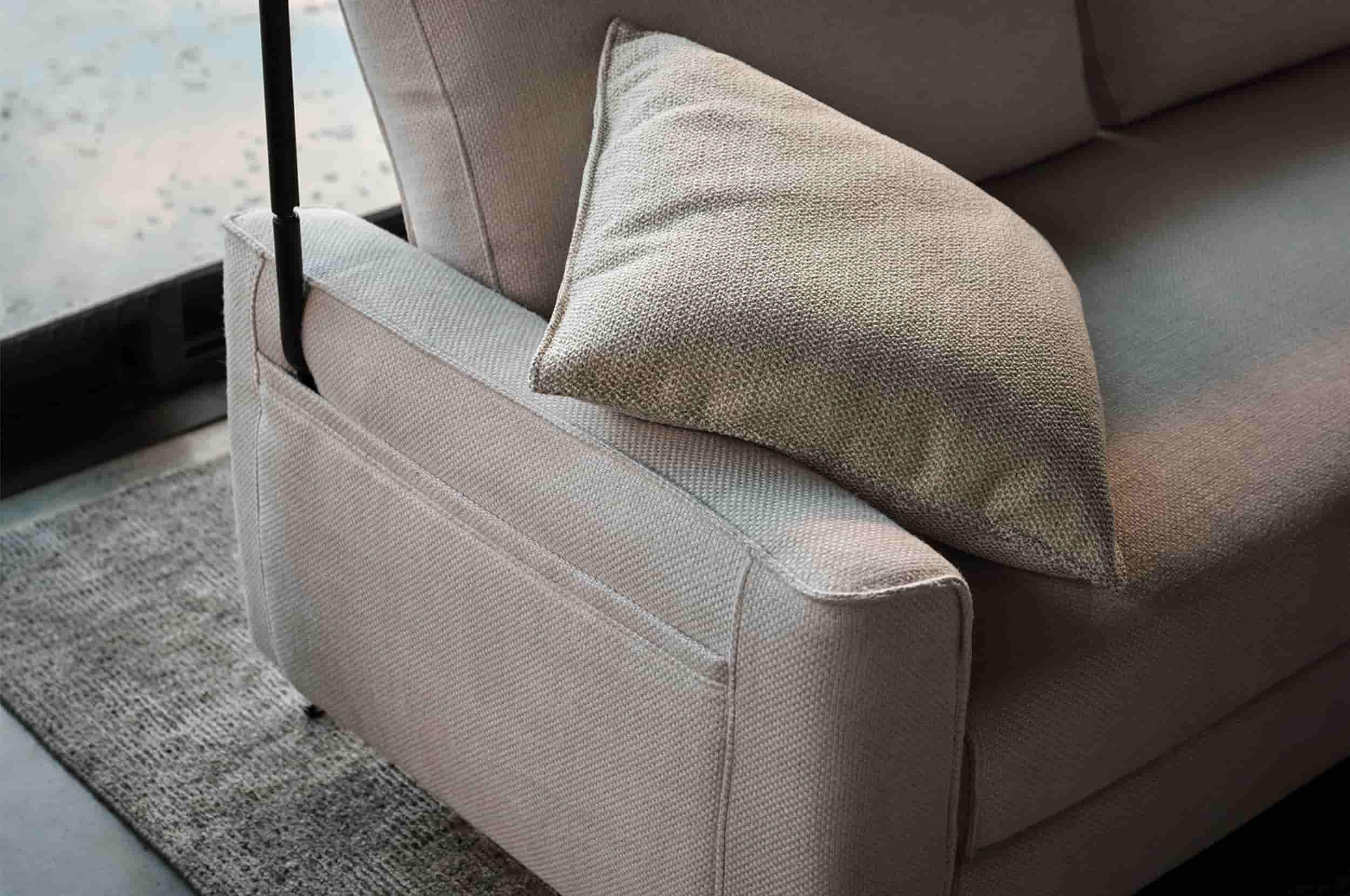 Delta Modular Sofa with Chaise, Storage and Smart Pockets™