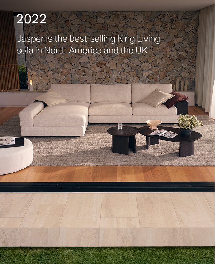 Celebrating 20 years of the Jasper Sofa | King Living | King Living