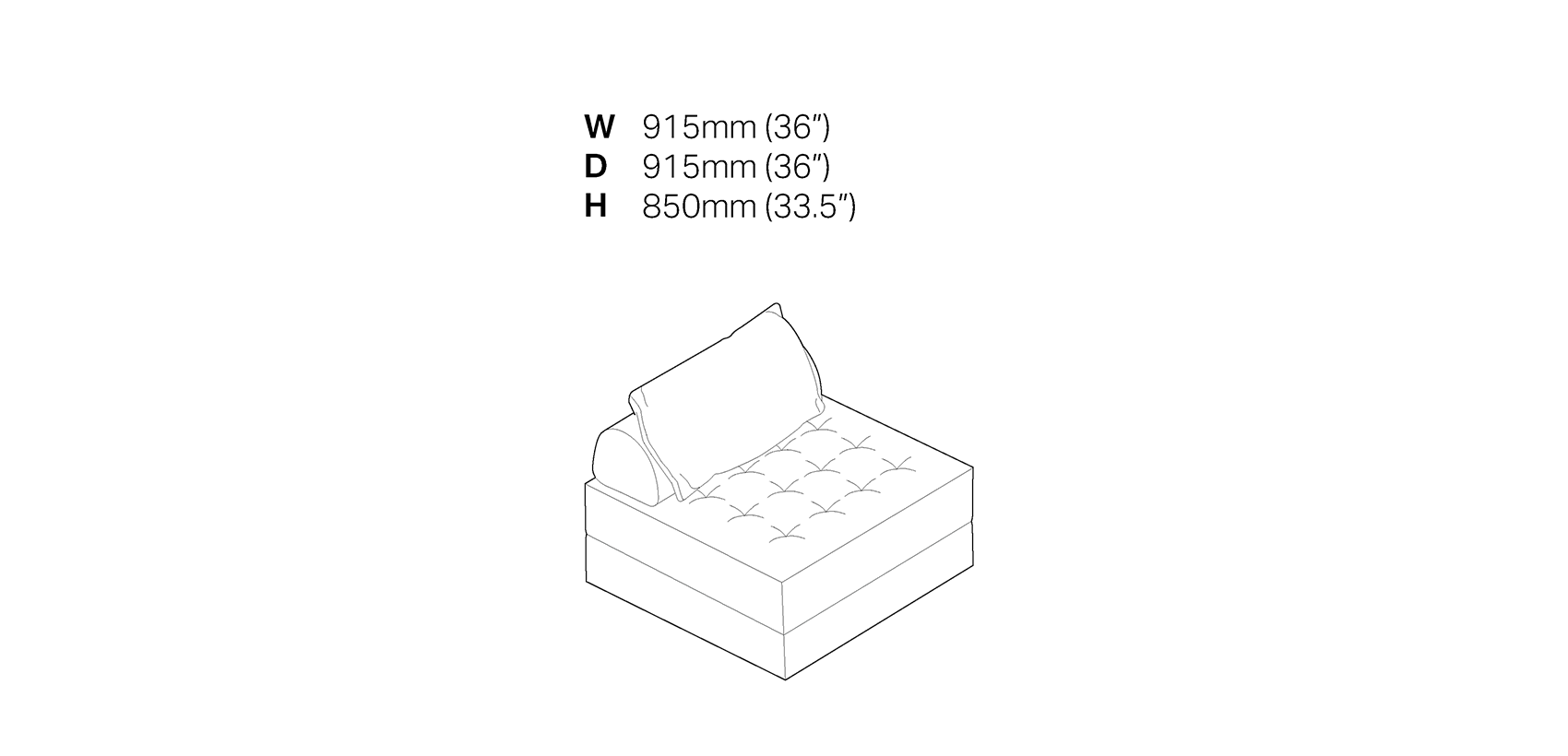 Lumo Sofa Bed Chair