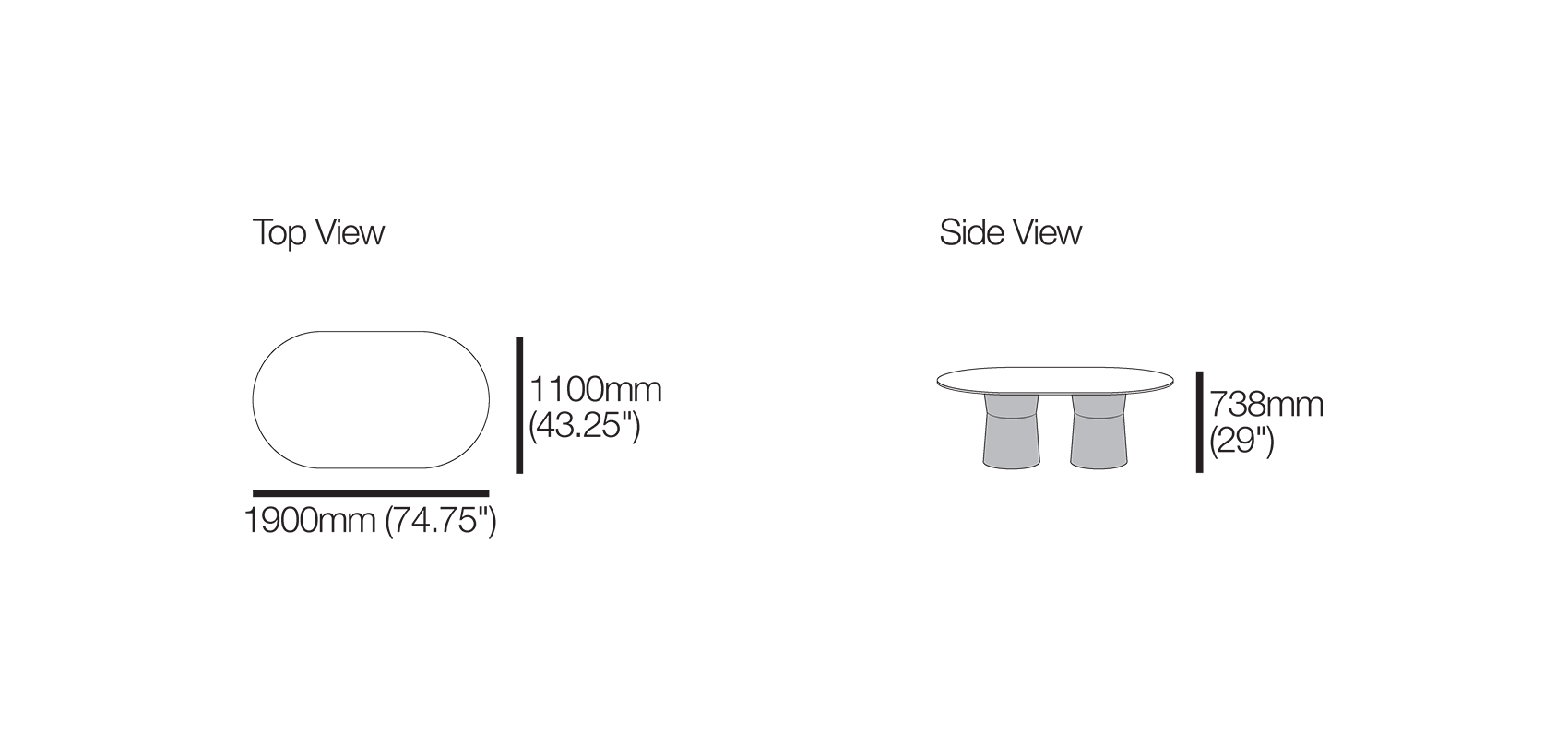 Oasis Outdoor Dining Tables | Made to order