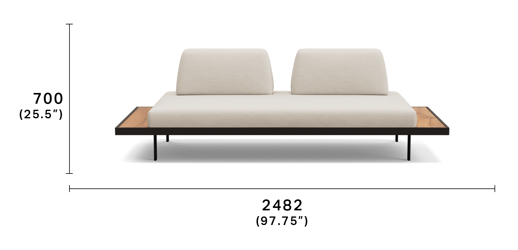 Plateau Outdoor Sofa | King Living